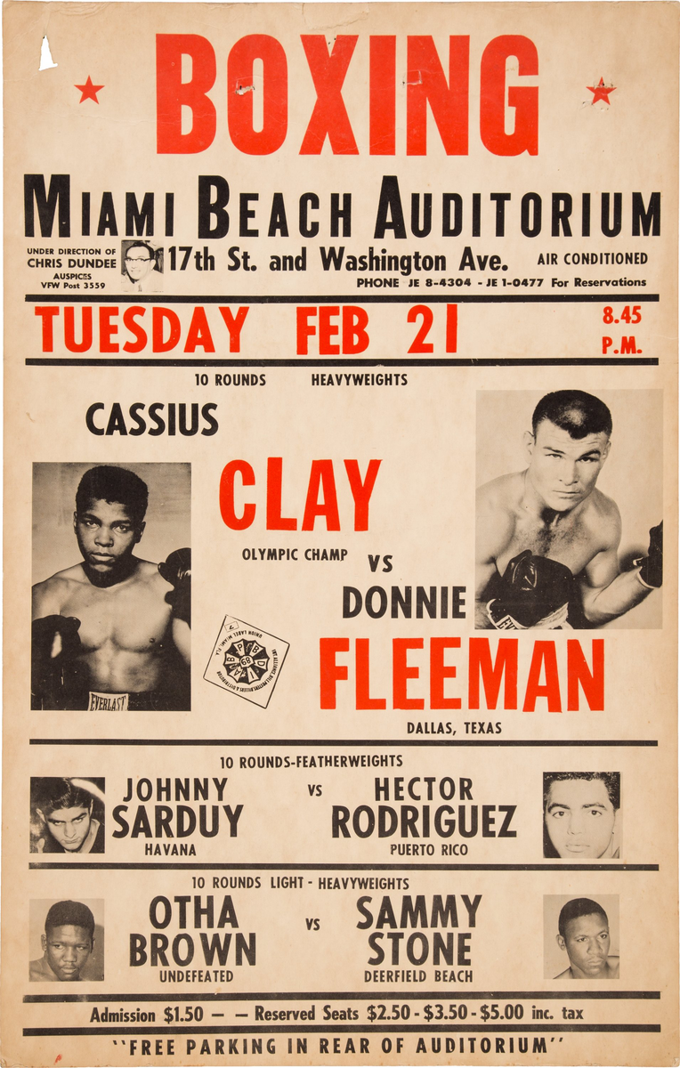 Cassius Clay Vs. Donnie Fleeman Eco Tote Bag – Sports Collectors Digest