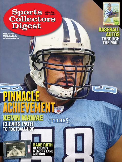 2019 Sports Collectors Digest Digital Issue No. 15, August 16